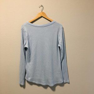 Nobo Smooth | Tops | Nobo Smooth Women Long Sleeve Light Blue Shirt ...